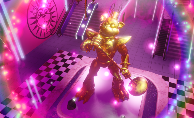 Security Breach Lobby RTX Art - ibisPaint