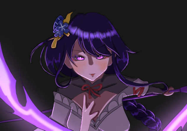 Raiden shogun - ibisPaint