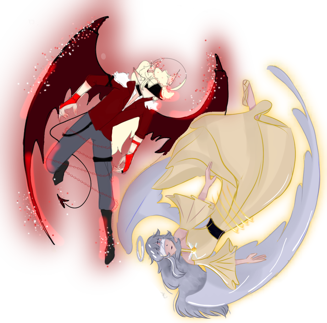 Collab angel x devil - ibisPaint