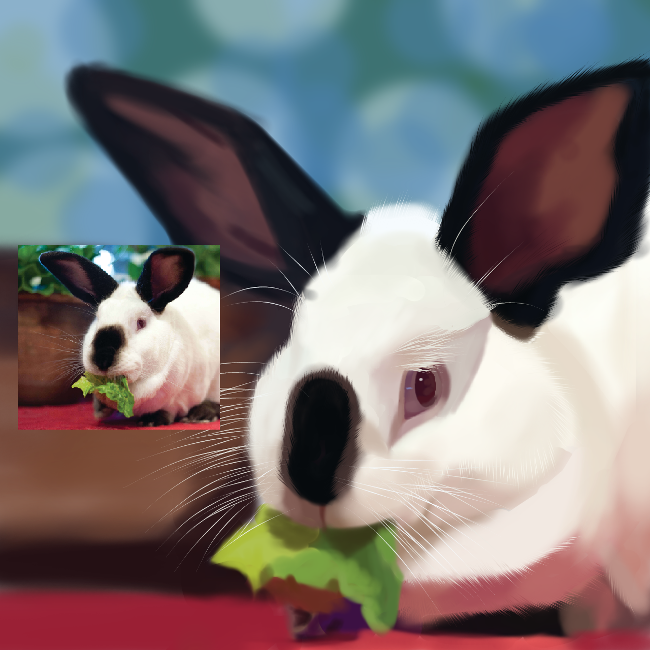 práctica (conejo ) - ibisPaint