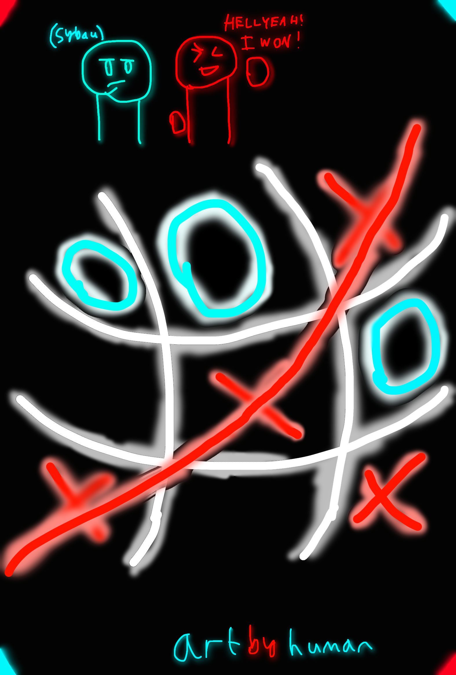 tic tac toe - ibisPaint
