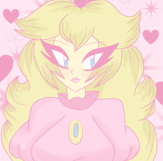Princess peach - ibisPaint