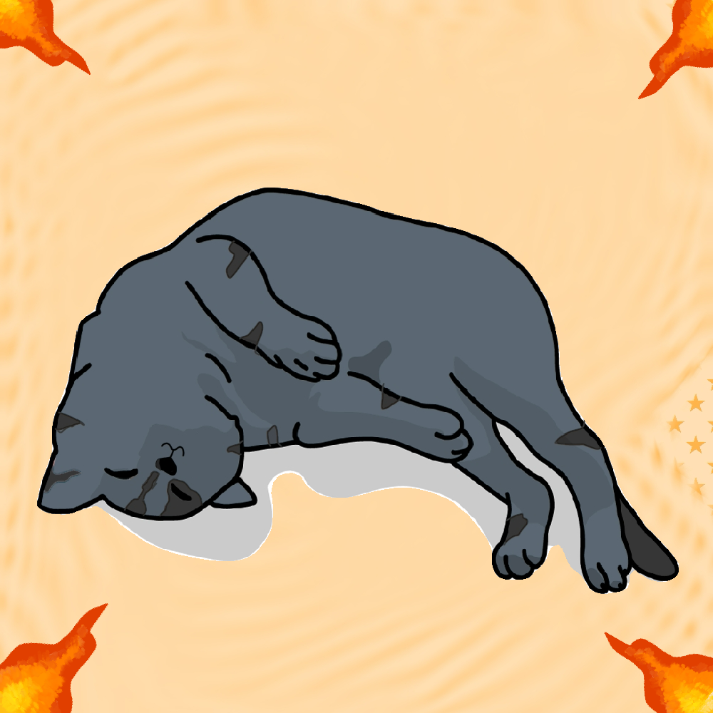 my warrior cats OC Blueberryfur - ibisPaint