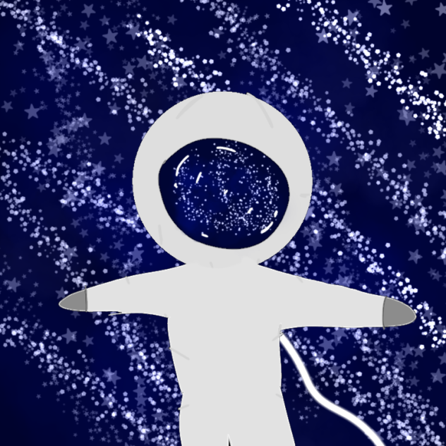 the little astronauts - ibisPaint