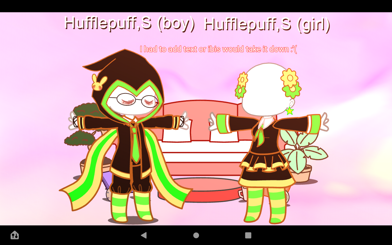 hufflepuff,slytherin fits - ibisPaint