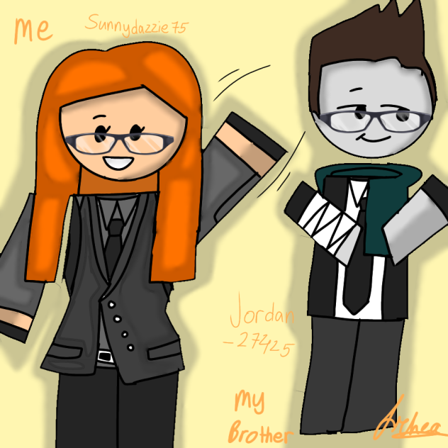 Me and my little bro - ibisPaint