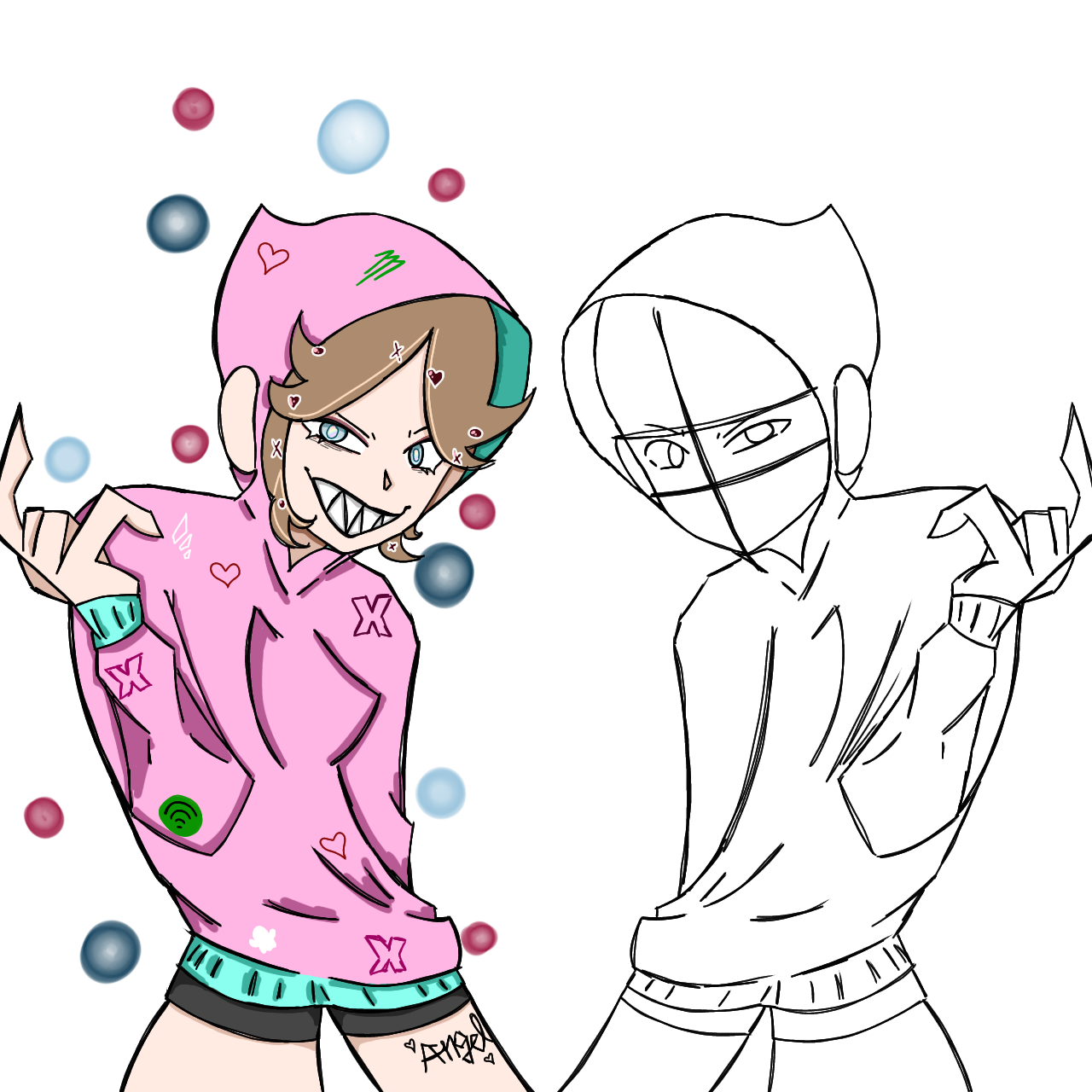 Toxic collab - ibisPaint