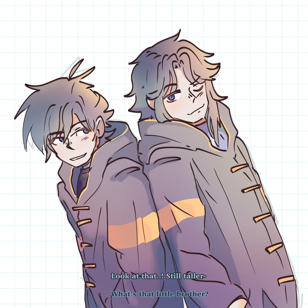 Definitely normal twin boys - ibisPaint