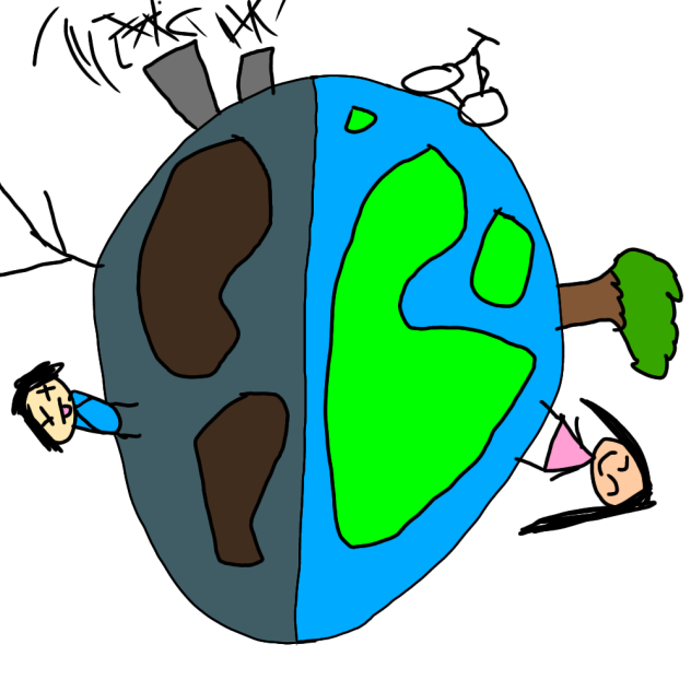 SAVE EARTH SAVE THE WORLD - ibisPaint