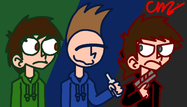 (Day 17) Eddsworld crew (2004) - ibisPaint