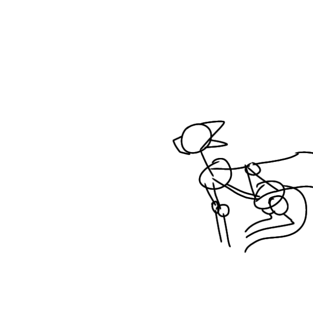 wip of an animation [lizard-freedom] 2 - ibisPaint