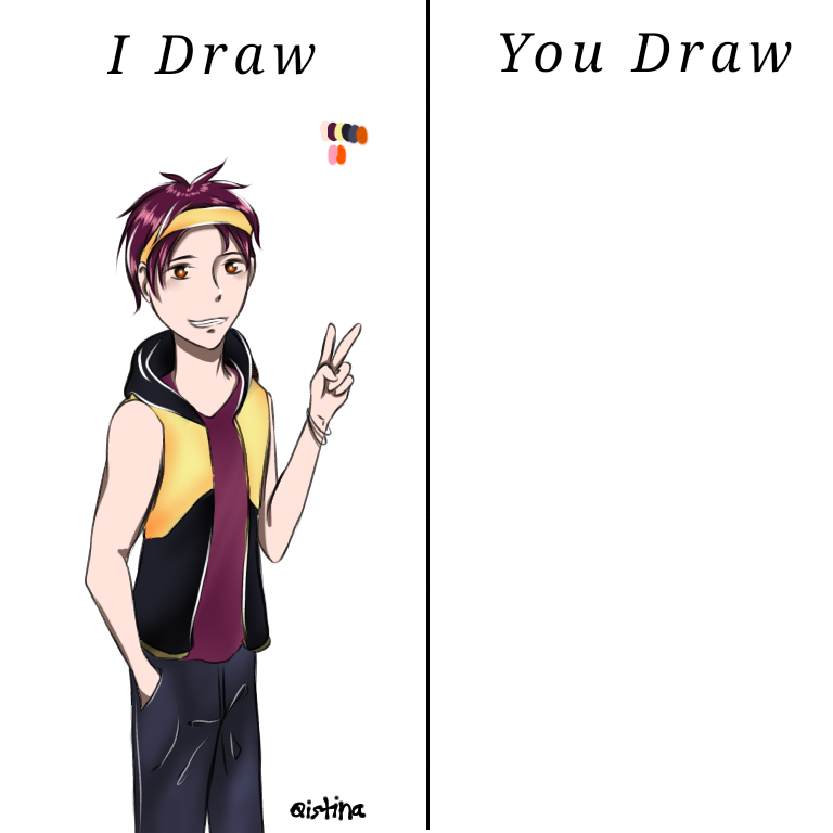 I draw U draw - ibisPaint