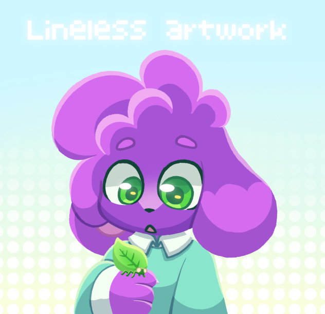 Lineless artwork - ibisPaint