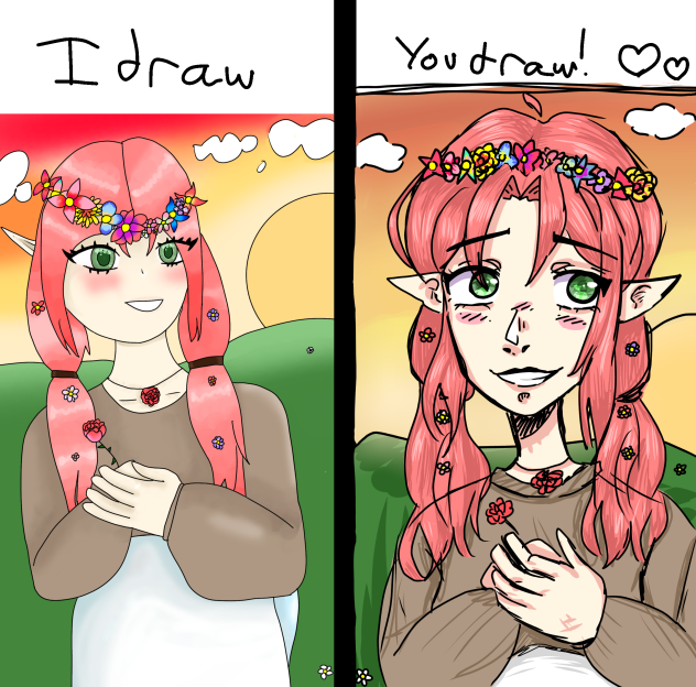 I draw you draw - ibisPaint