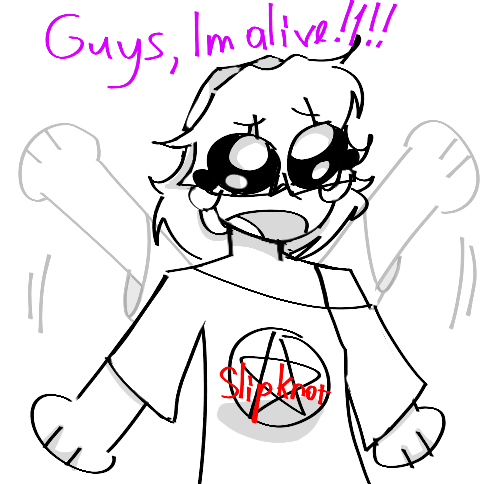 I'M ALIVE!!!! - ibisPaint