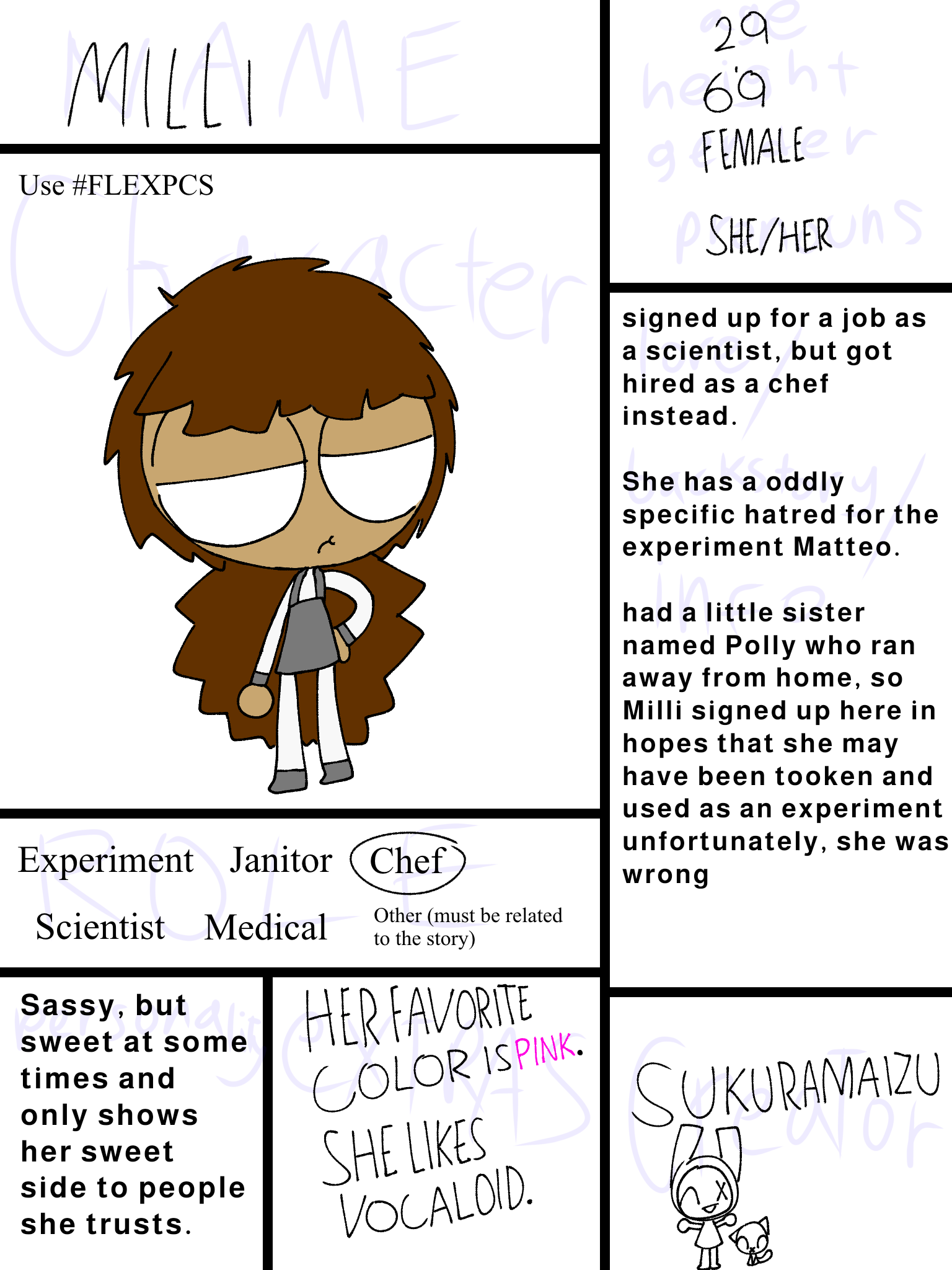 Milli my second #FLEXPCS - ibisPaint