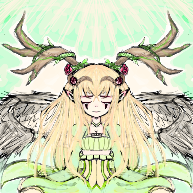 Goddess of nature - ibisPaint