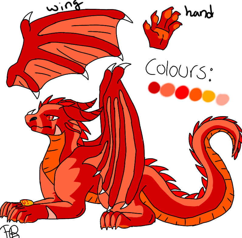 Xavier dragon form ref - ibisPaint