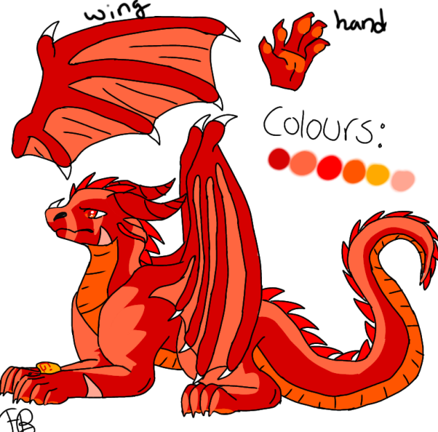 Xavier dragon form ref - ibisPaint