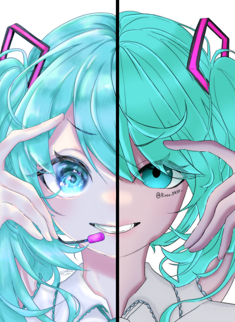 miku collab - ibisPaint