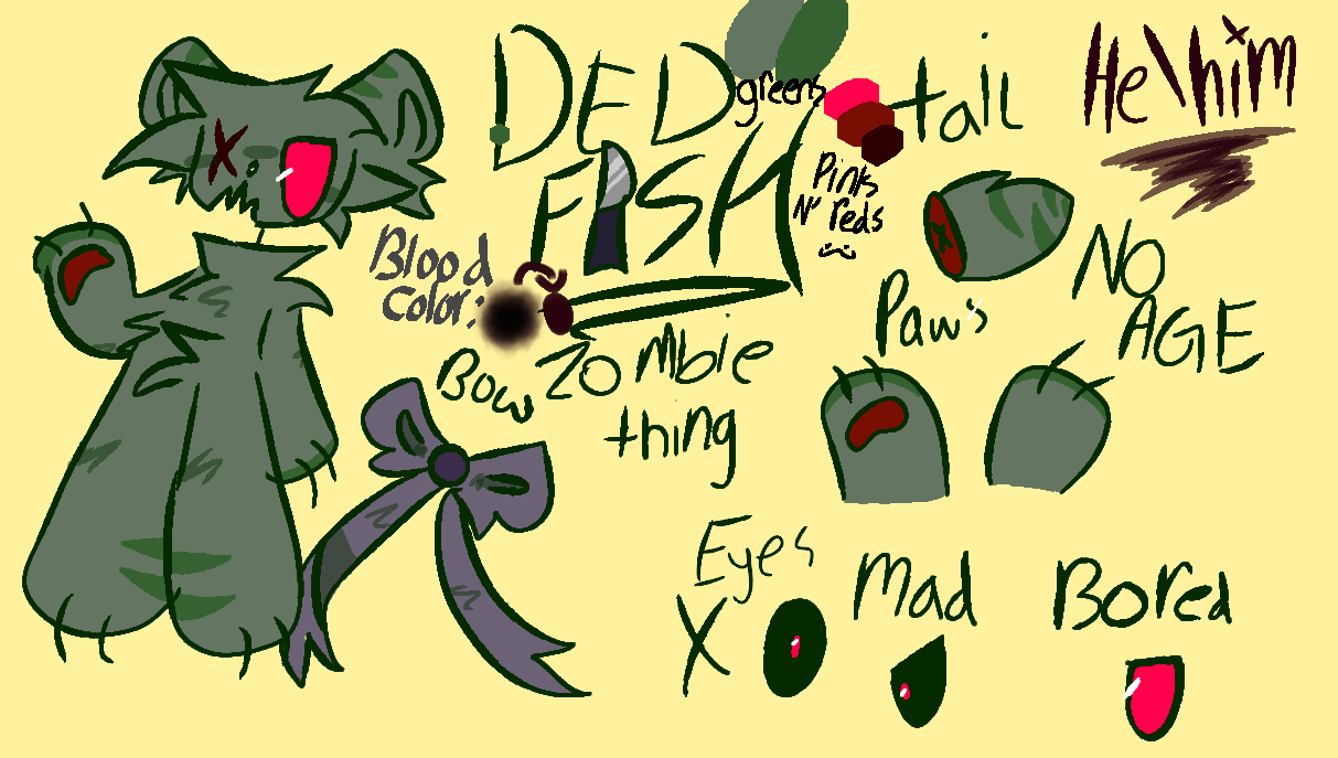 ded fish - ibisPaint