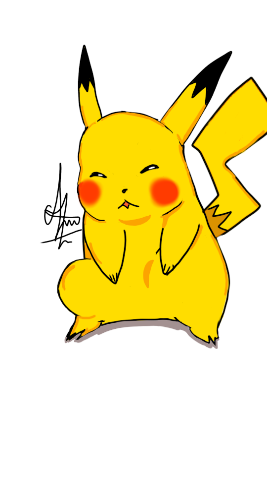 cute pikachu - ibisPaint