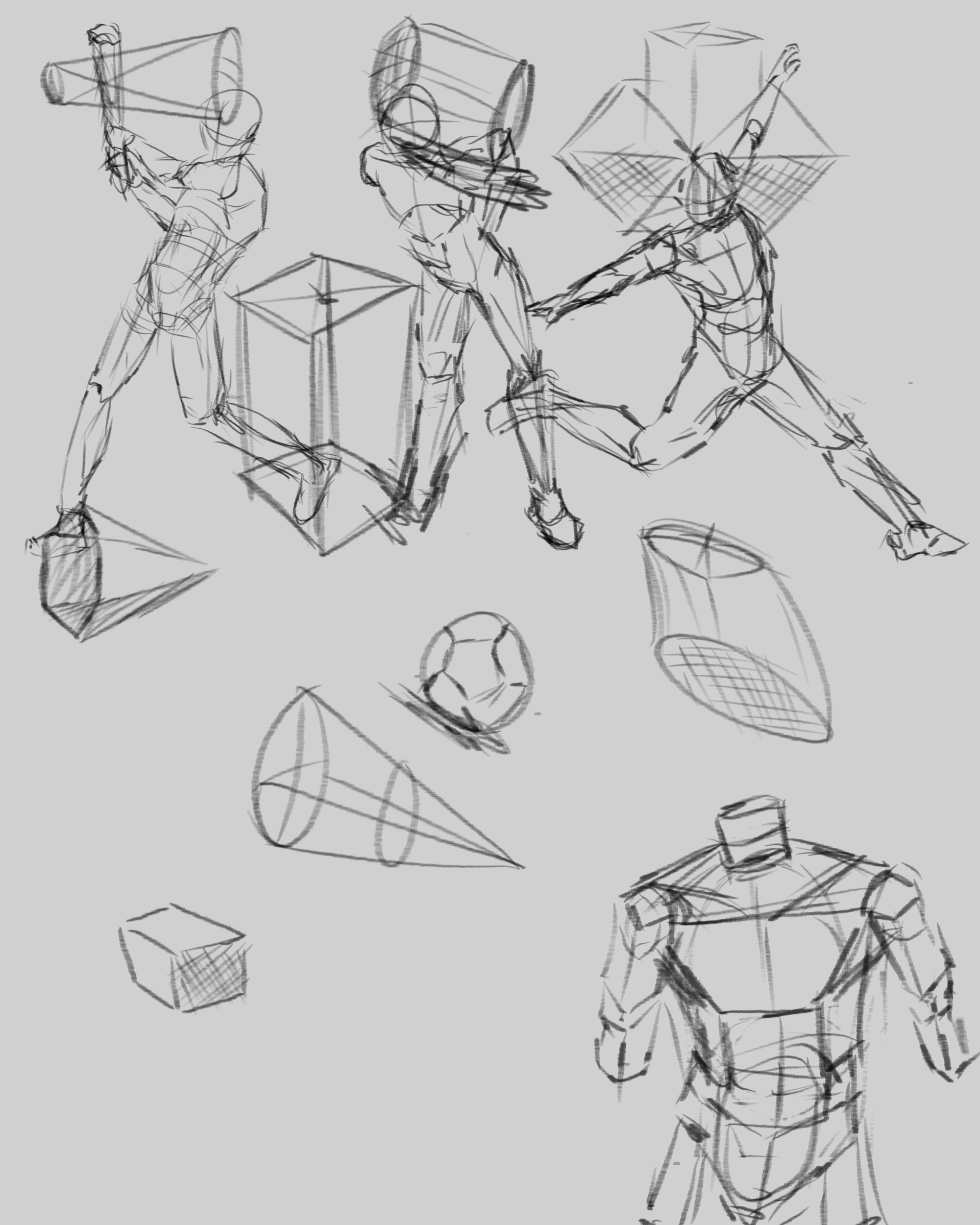 Anatomy day 1 - ibisPaint