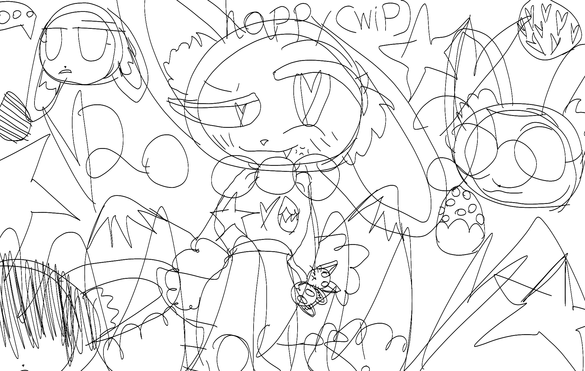 Happy easter 2025! (Wip) - ibisPaint