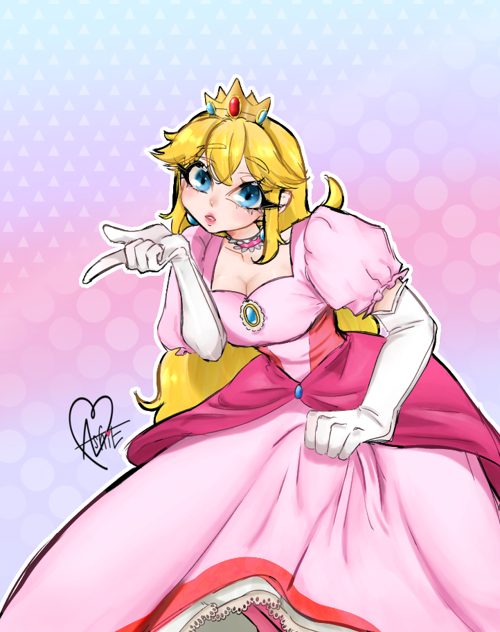 Princess peach - ibisPaint
