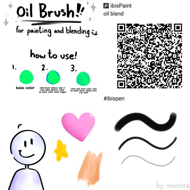 Oil Blending Brush - ibisPaint
