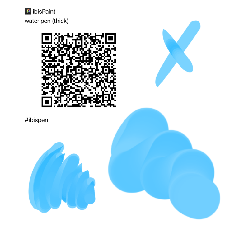 Water pen (thick) - ibisPaint