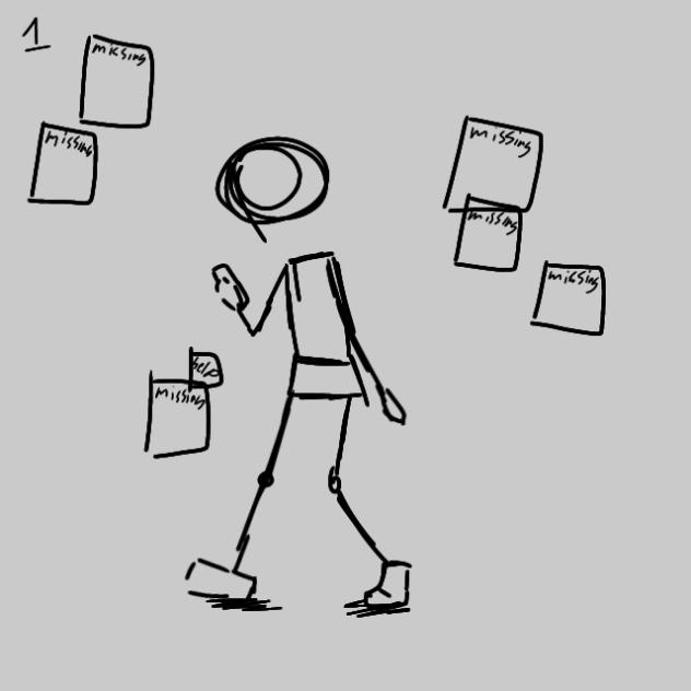 walking cycle - ibisPaint