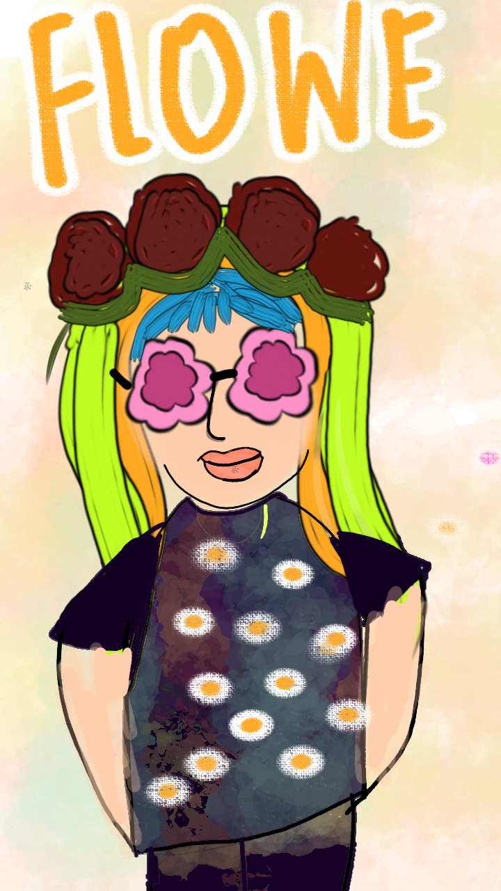 Flowe Girl - ibisPaint