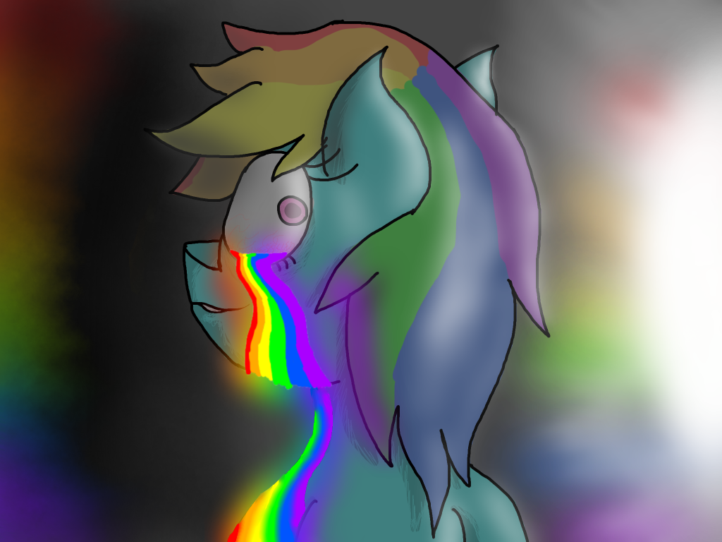 In the Rainbow Factory - ibisPaint