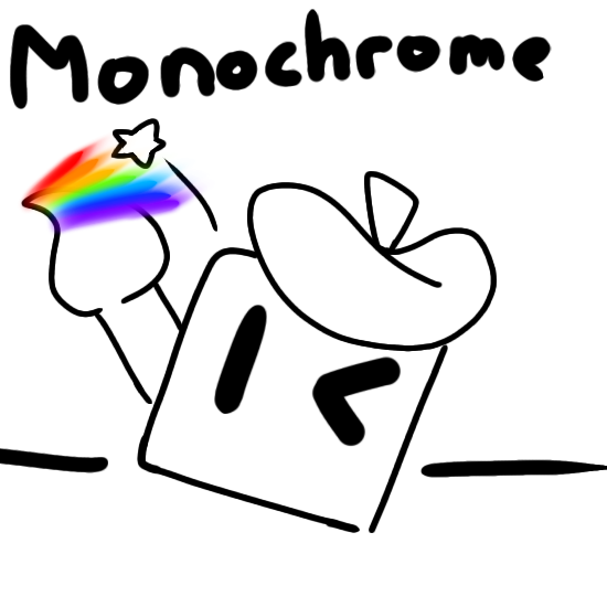 Monochrome fanart - ibisPaint