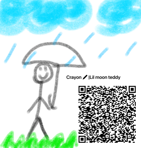 Crayon Brush QR 🖍 - ibisPaint