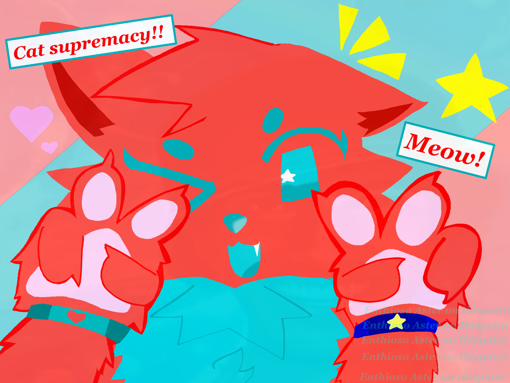 Trying the lineless artstyle - ibisPaint