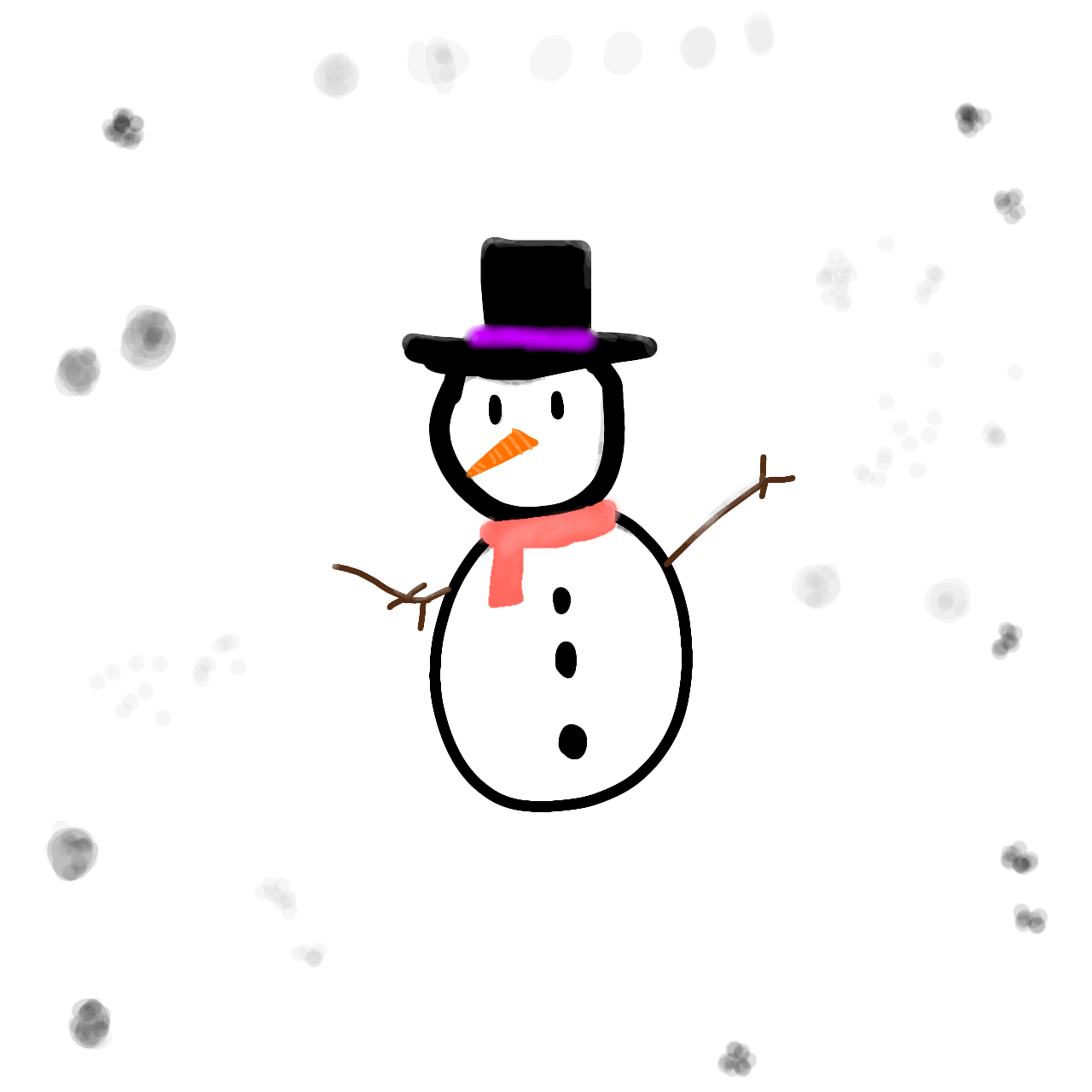 Snowman - ibisPaint