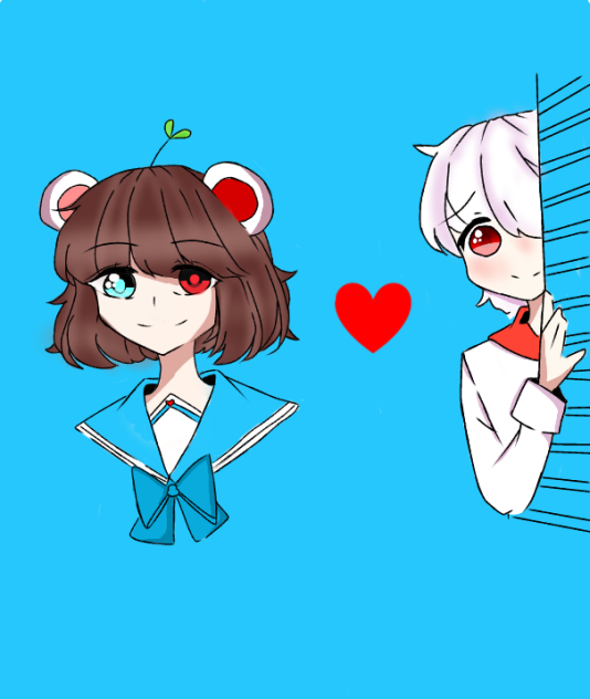 simmy Yandere và kairon - ibisPaint