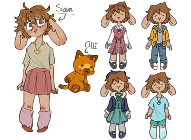 Horror rpg protag - ibisPaint