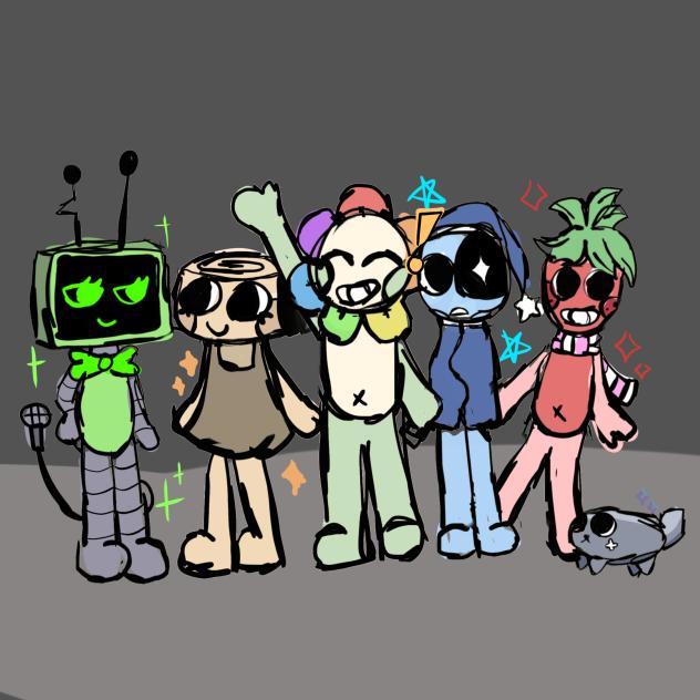 Main toons (lazy) - ibisPaint