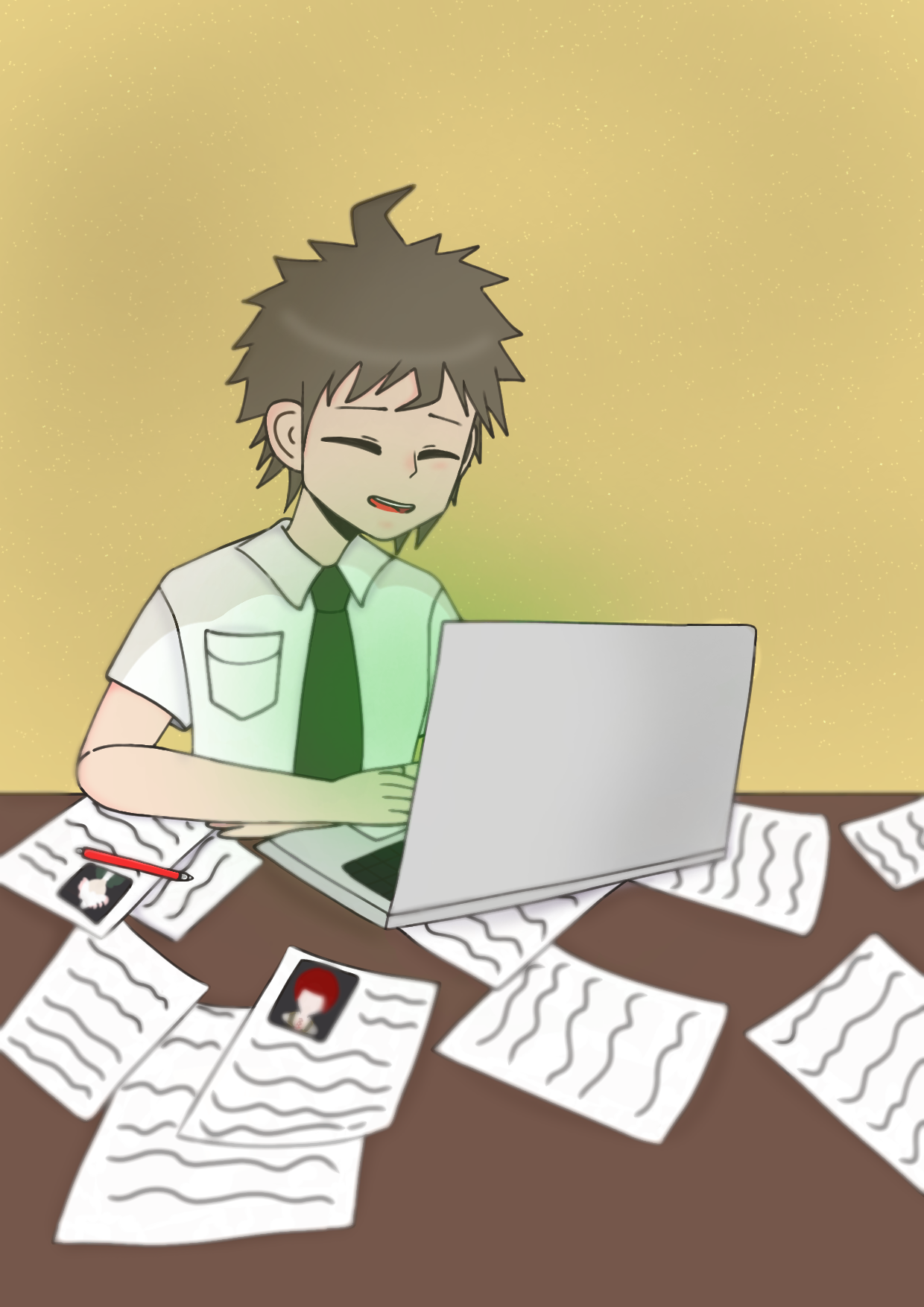 im just reading fanfiction.. - ibisPaint