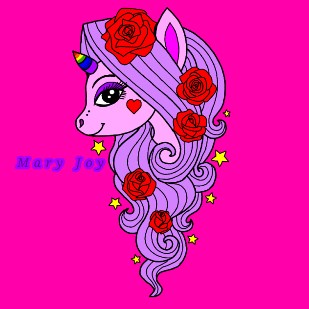 A cute Unicorn - ibisPaint