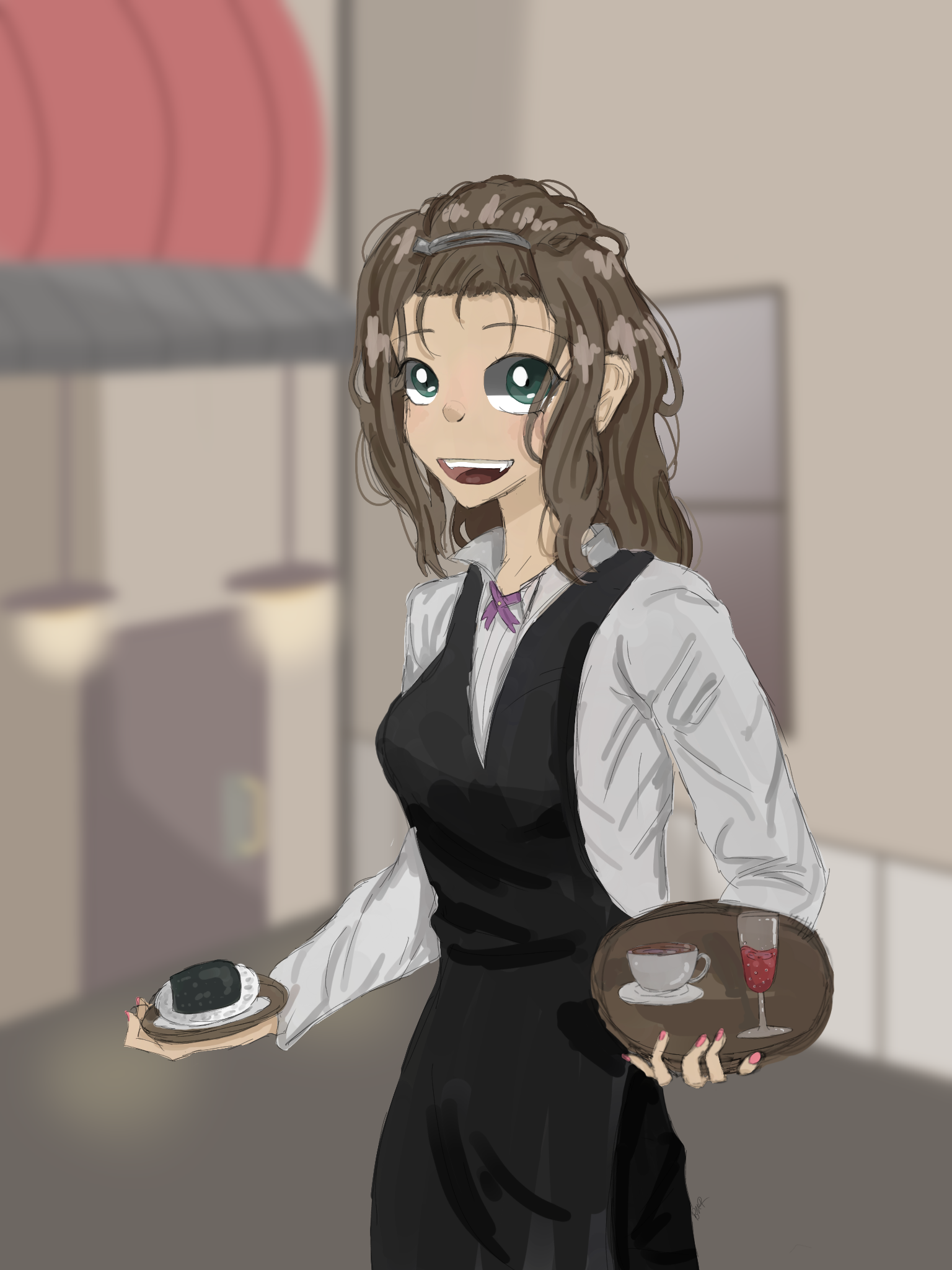 waitress - ibisPaint