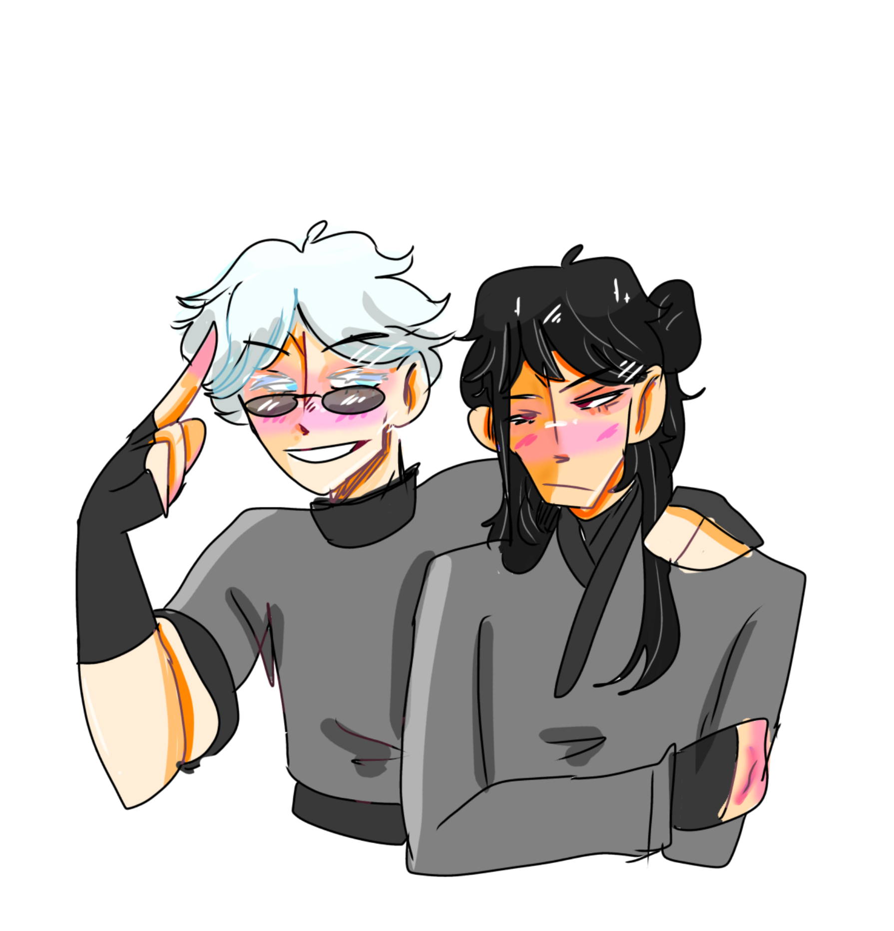 Rough Gojo geto - ibisPaint