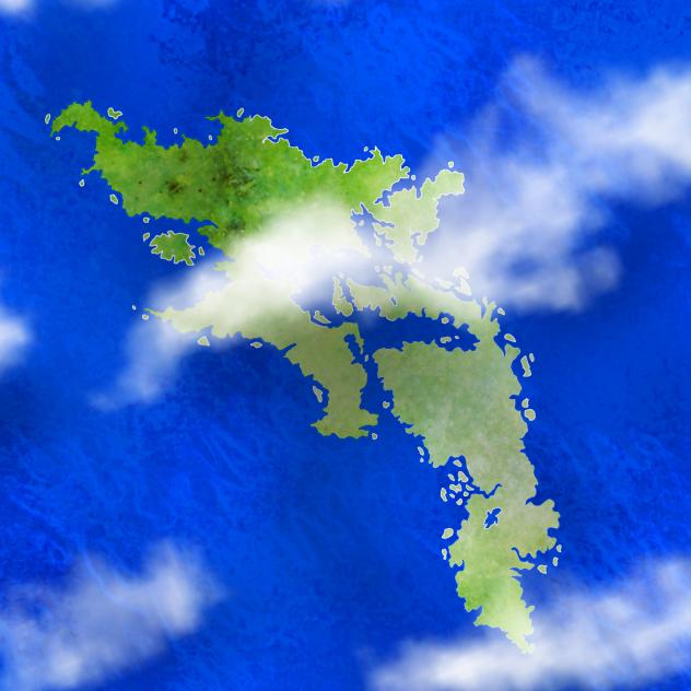 Easy way to make realistic fantasy maps - ibisPaint