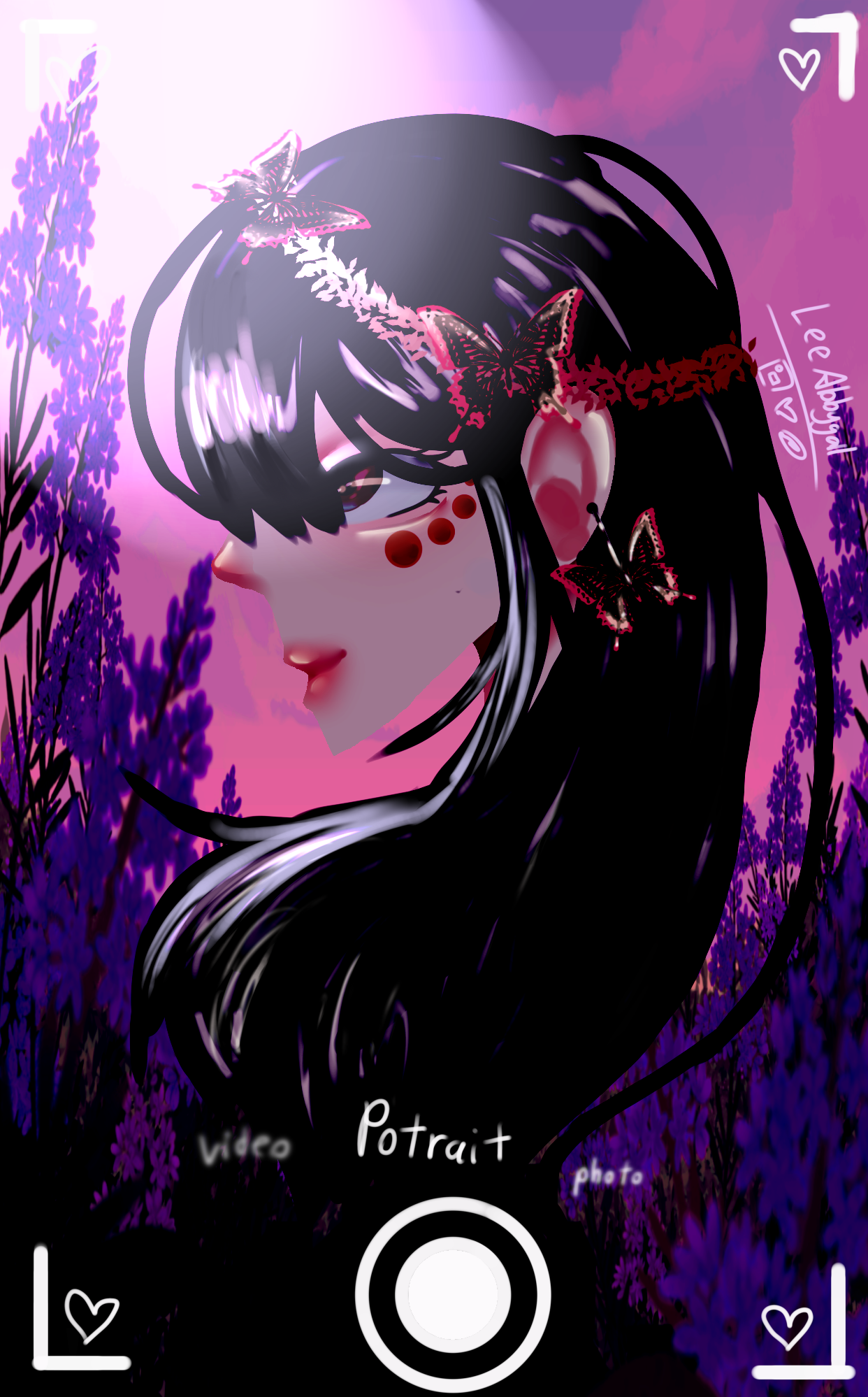 A photo shot sunset - ibisPaint