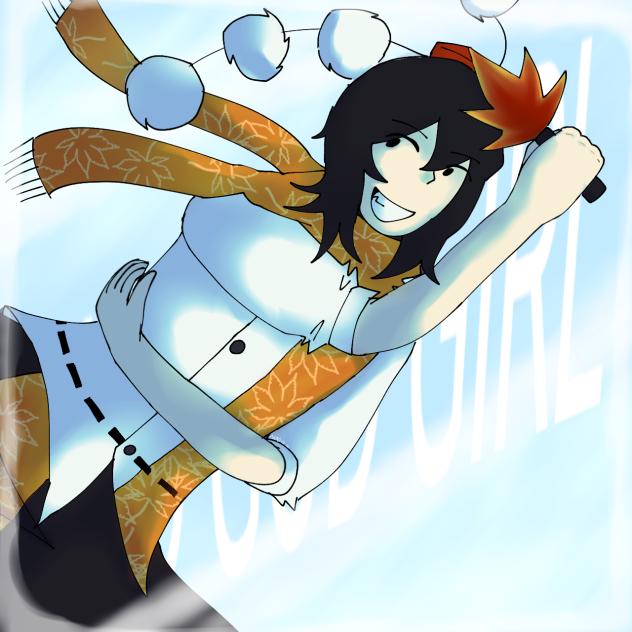 Wind God Girl - ibisPaint