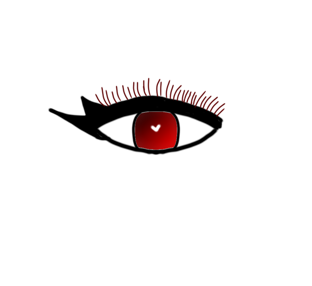 The cursed eye - ibisPaint