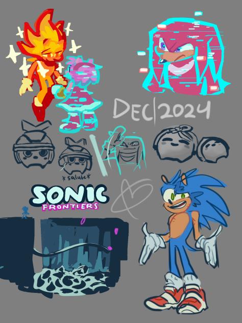 Sonic Frontiers - ibisPaint